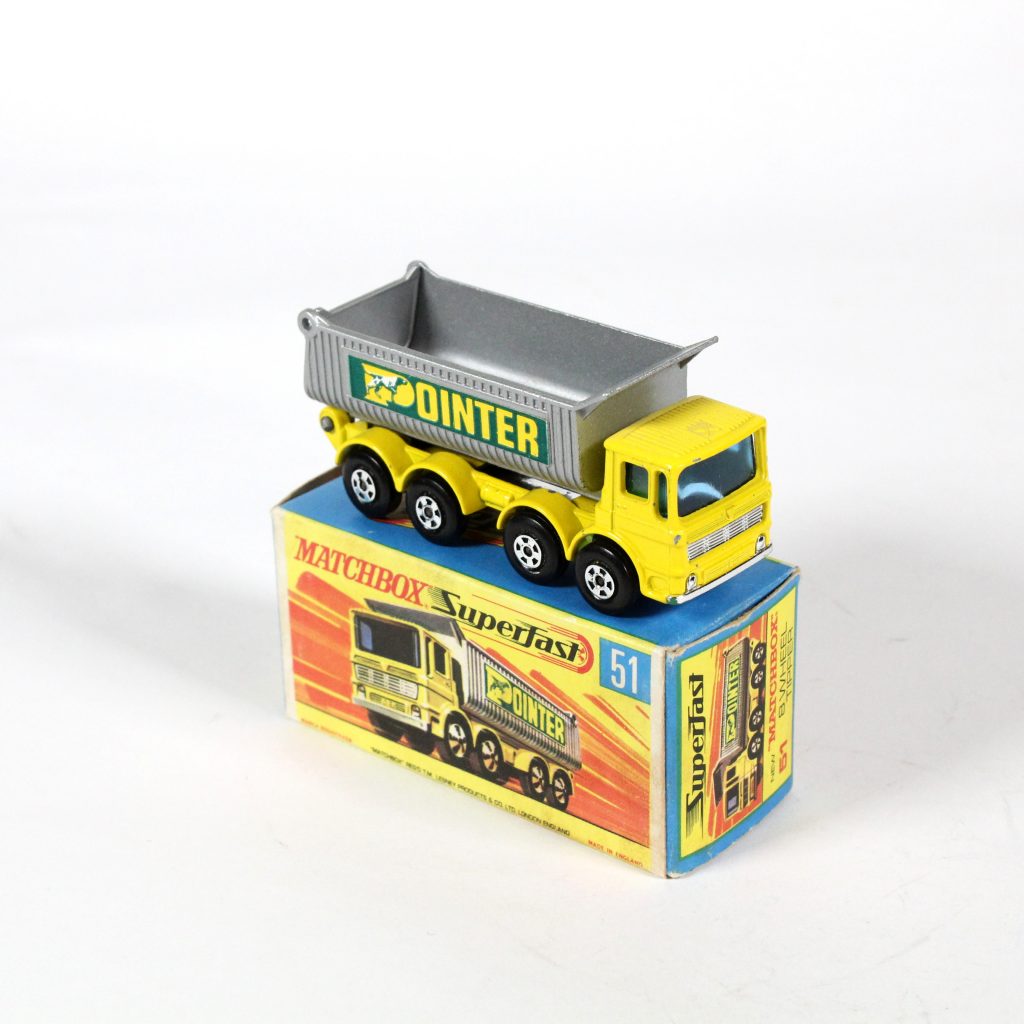 Matchbox 51c 8-Wheel Leyland Tipper - Camberwell Antique Centre