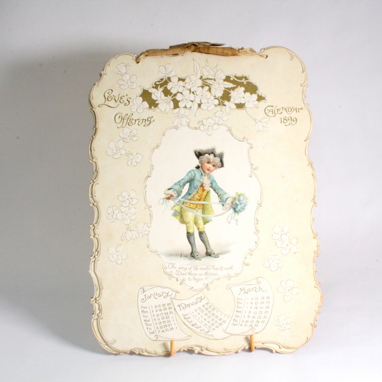 Victorian Calendar 1899 - Camberwell Antique Centre