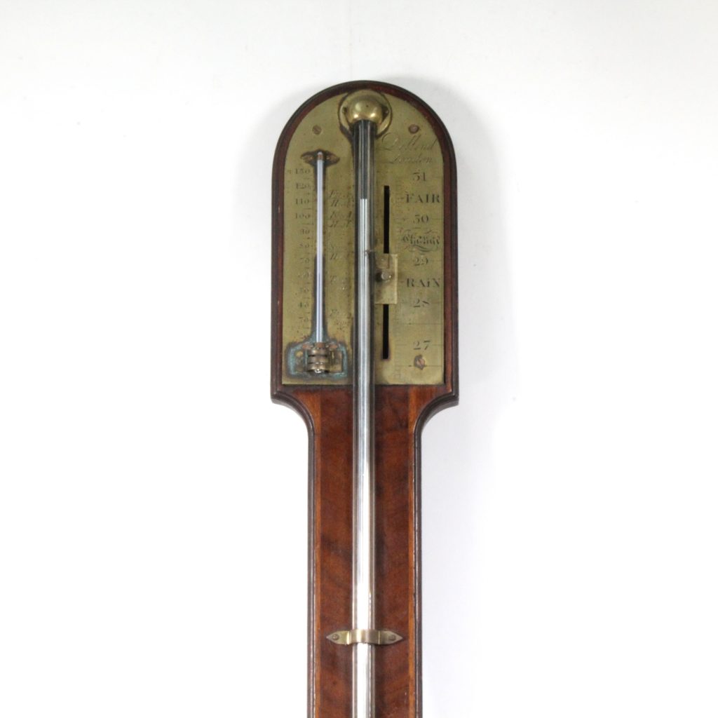 Georgian Mercury Stick Barometer Made in London circa. 1840 ...